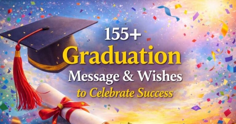155+ Graduation Message & Wishes to Celebrate Success - Msgthoughts